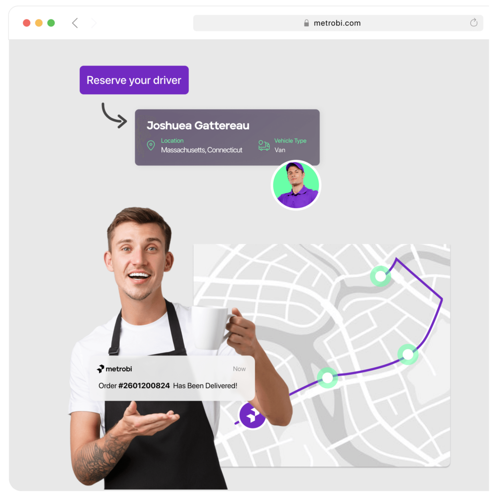 Reliable & On-time Coffee Delivery Service