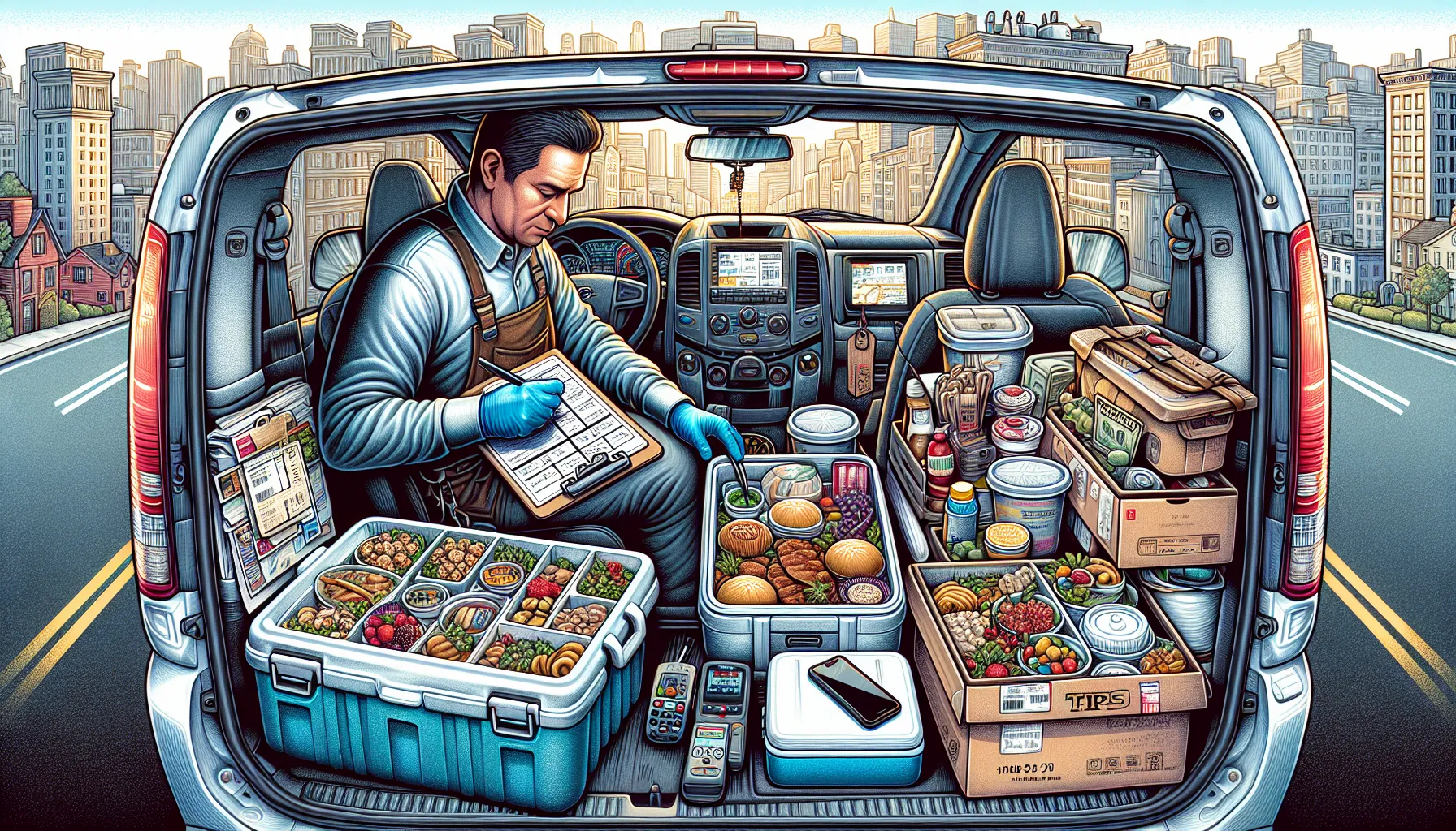 What is the right amount for catering delivery driver tip?