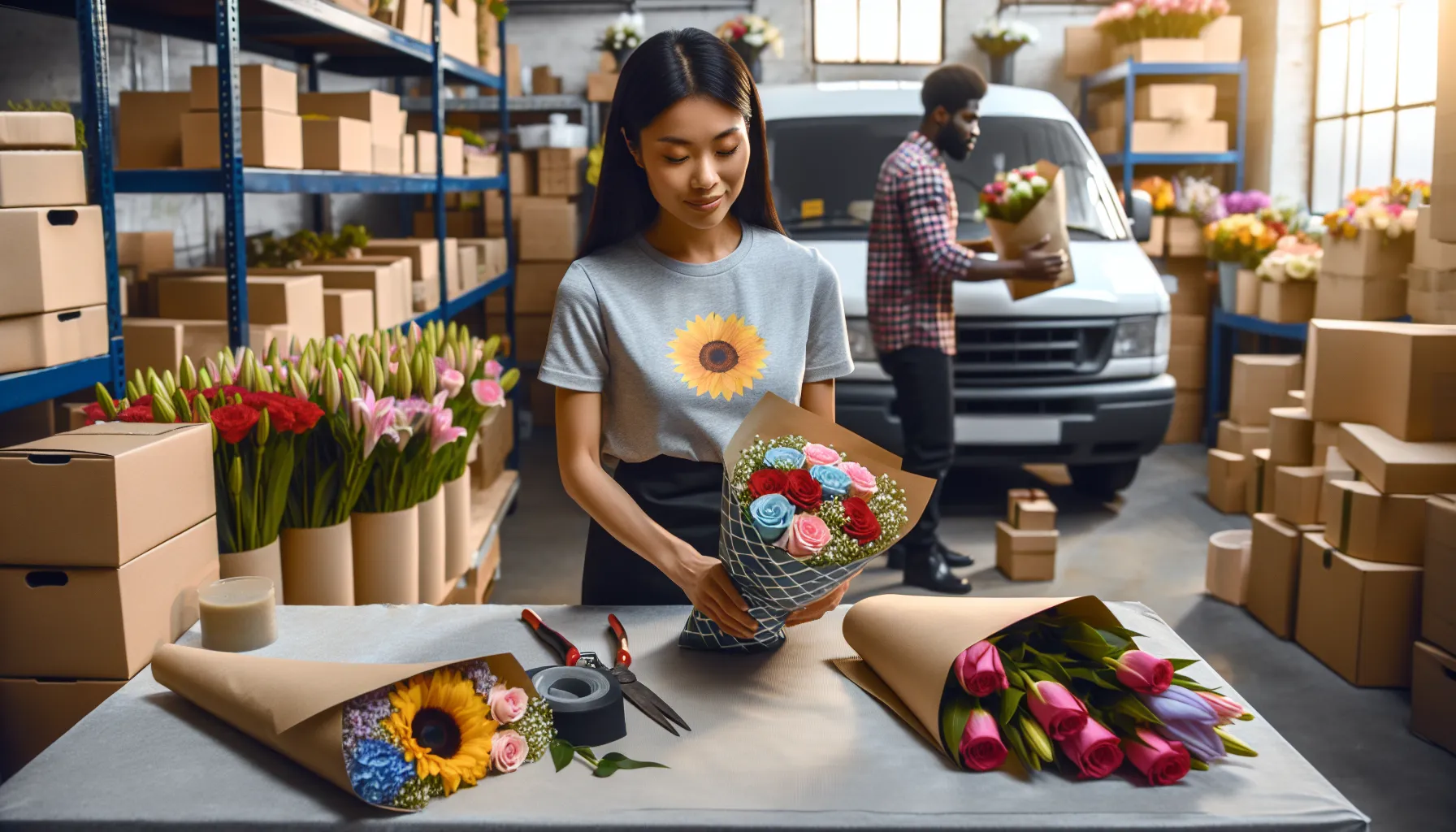 A punctual flower delivery service to delight your customers