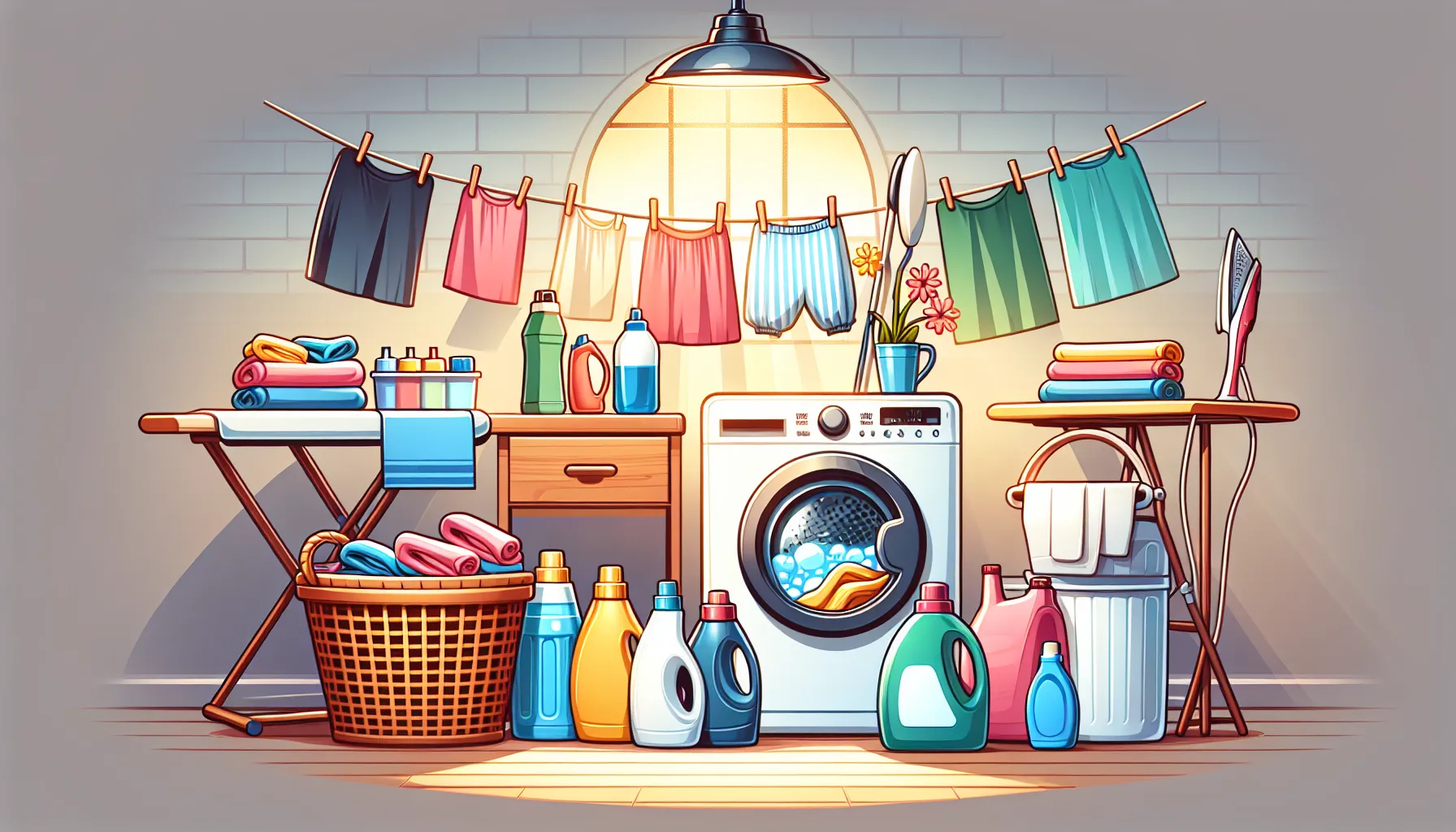 What are the essential laundry supplies for a laundromat?