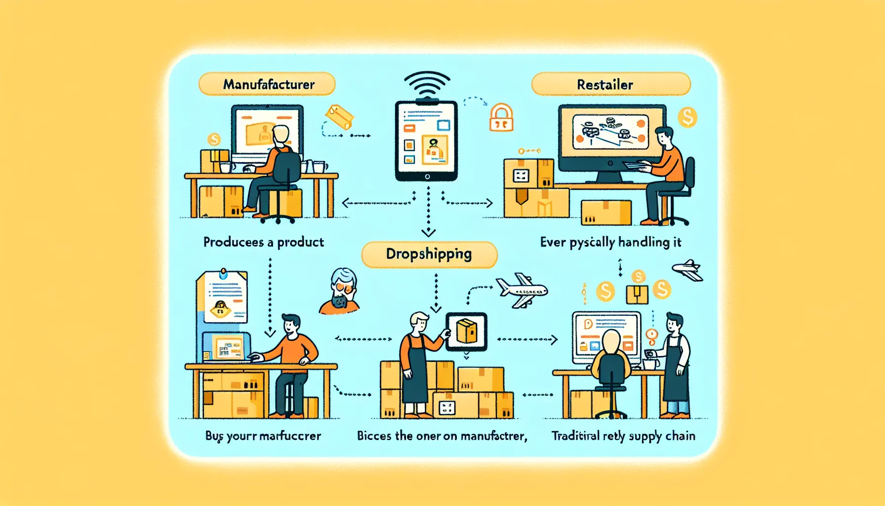 What is dropshipping?