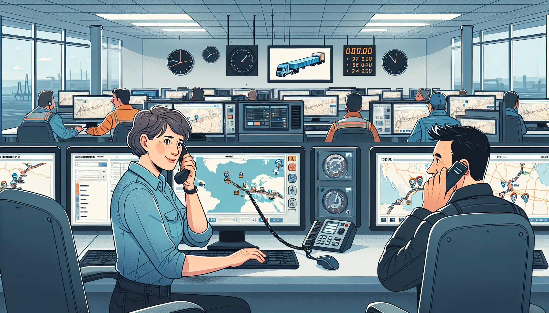 Steps to Become a Truck Dispatcher Steps to Become a Truck Dispatcher