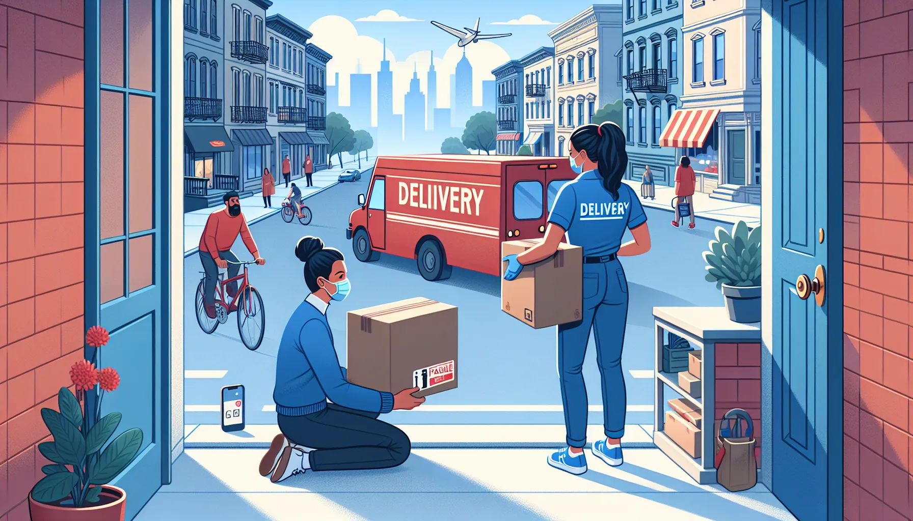 What is curbside delivery?