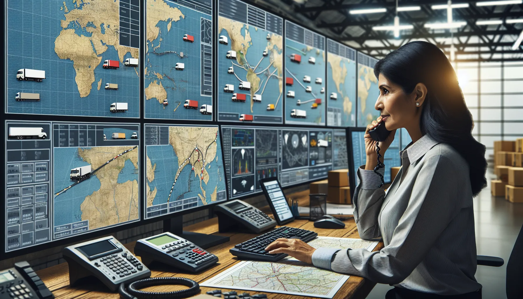 What does a freight dispatcher do?