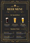 Best brewery menu templates and examples